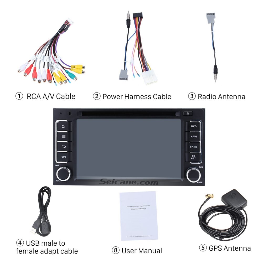 How to Install a 2008-2013 SUBARU Forester XV Impreza GPS Bluetooth Car ...
